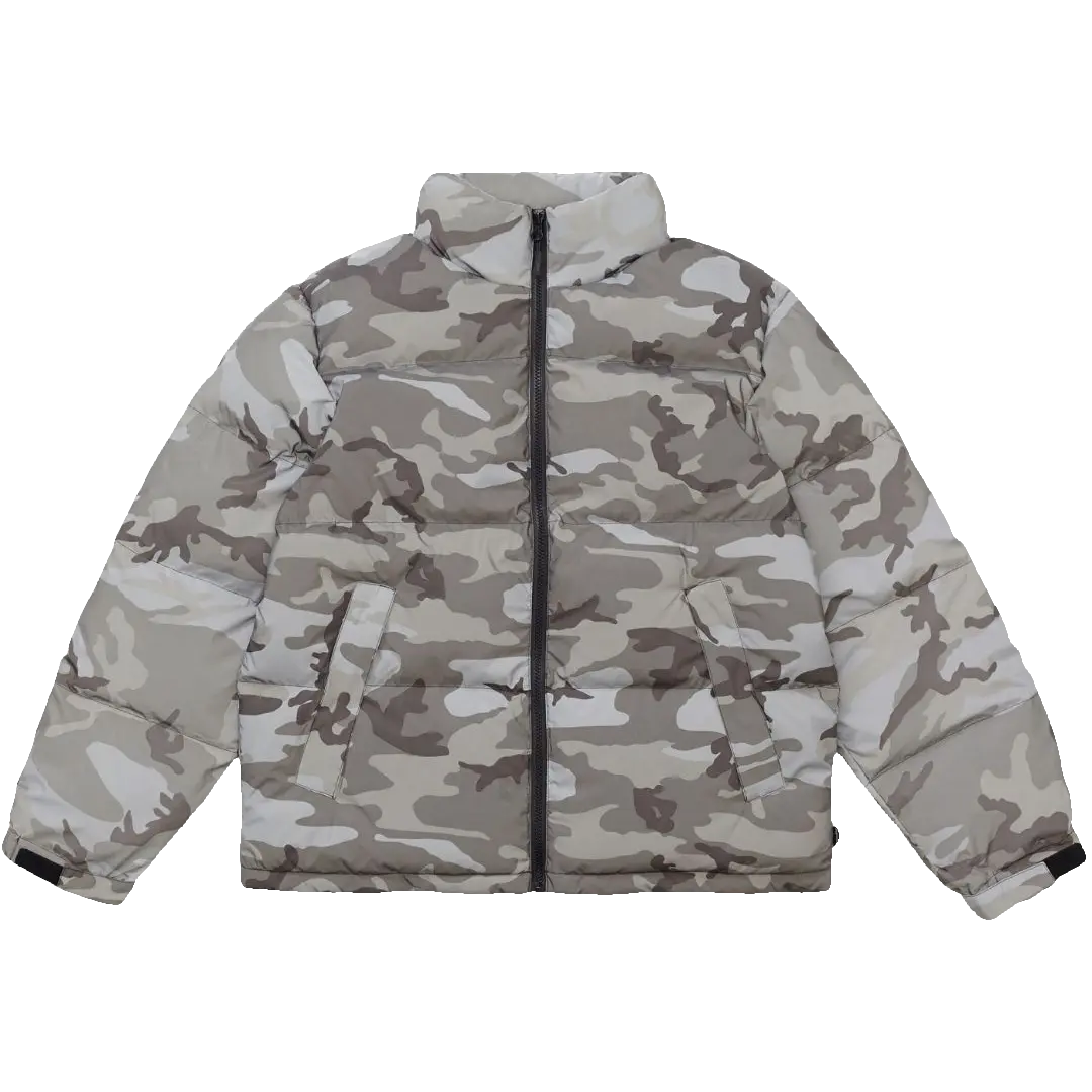 Supreme Reflective Camo Down Jacket - Snow Camo – Grails SF