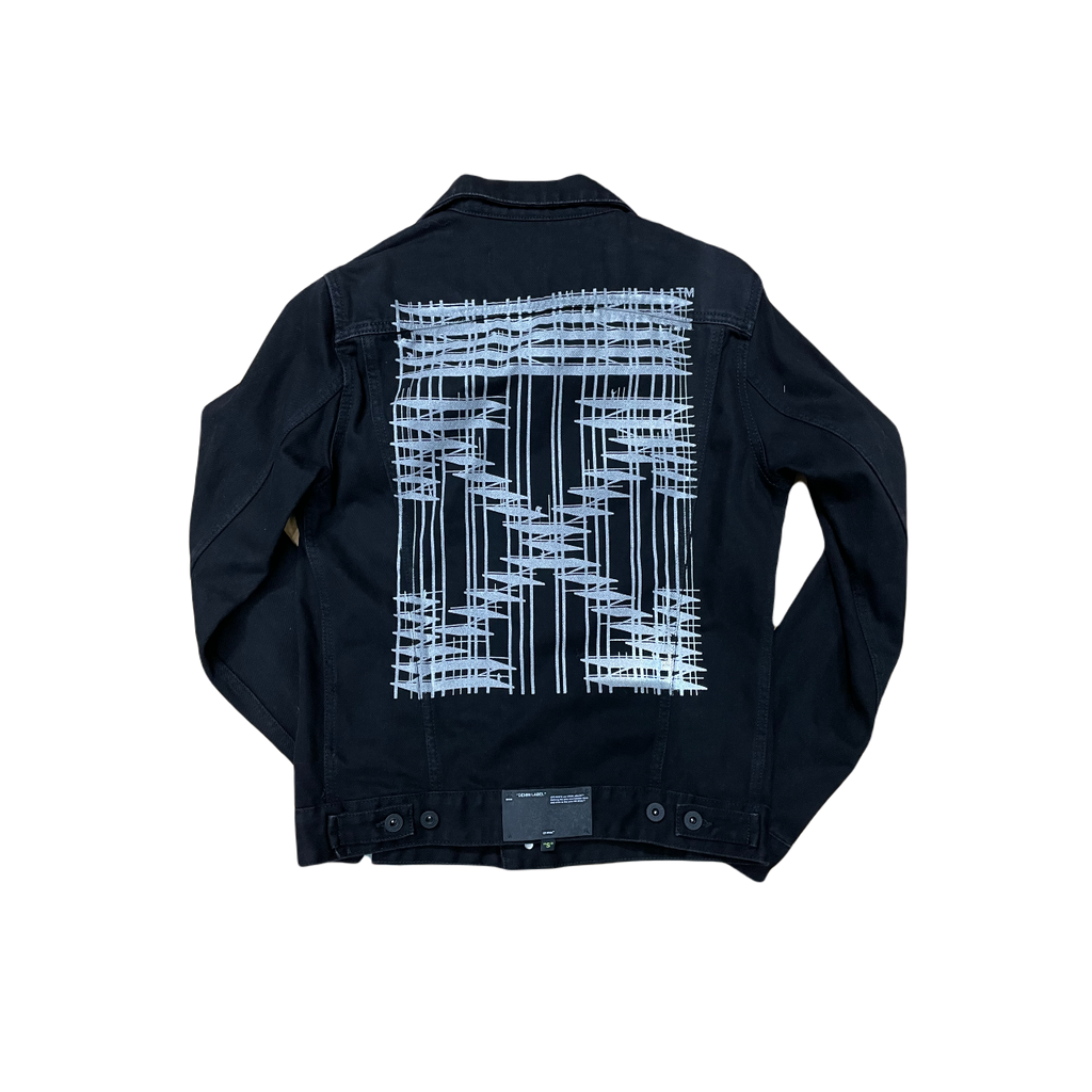 Off-White Industrial Denim Jacket - Black – Grails SF