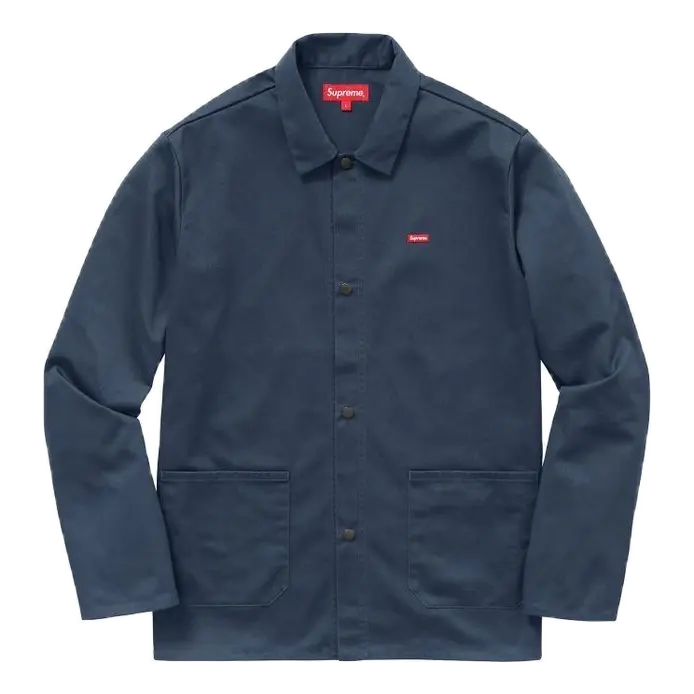 Supreme Shop Jacket - Navy – Grails SF